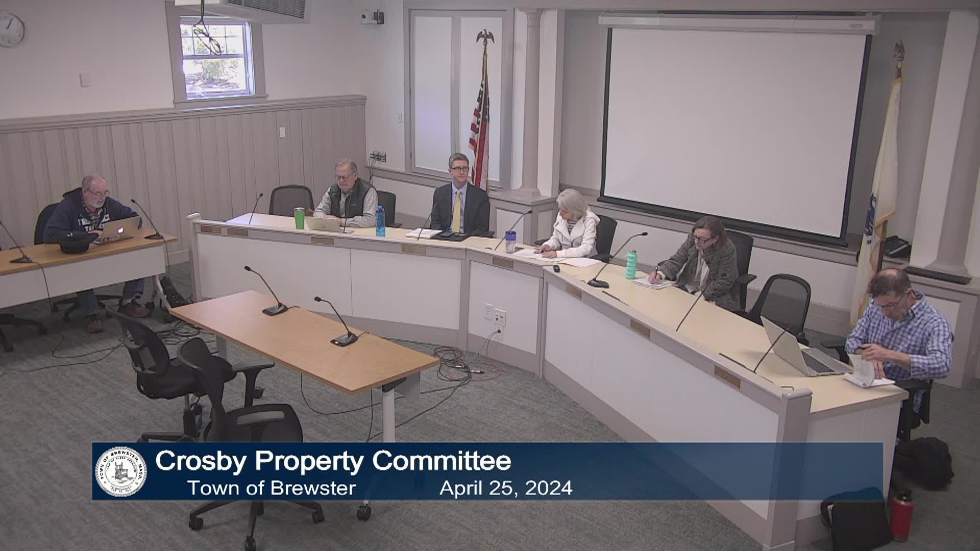 Crosby Property Committee 4-25-2024
