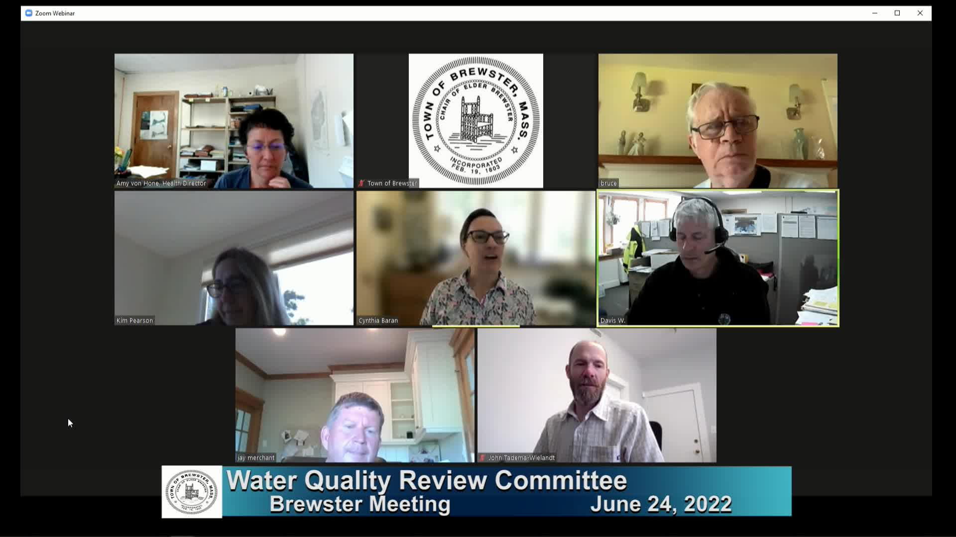 Water Quality Review Committee 6-24-2022